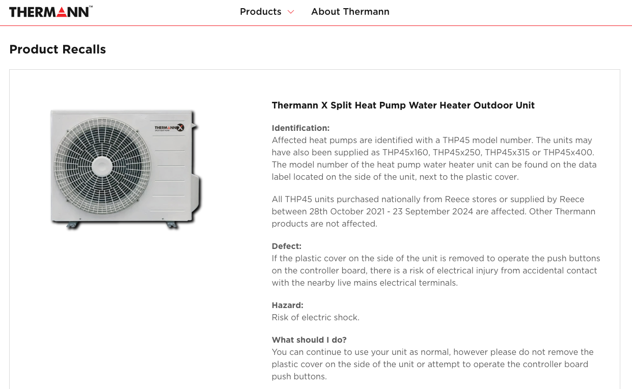 Thermann Heat Pump Review - Stay Away!